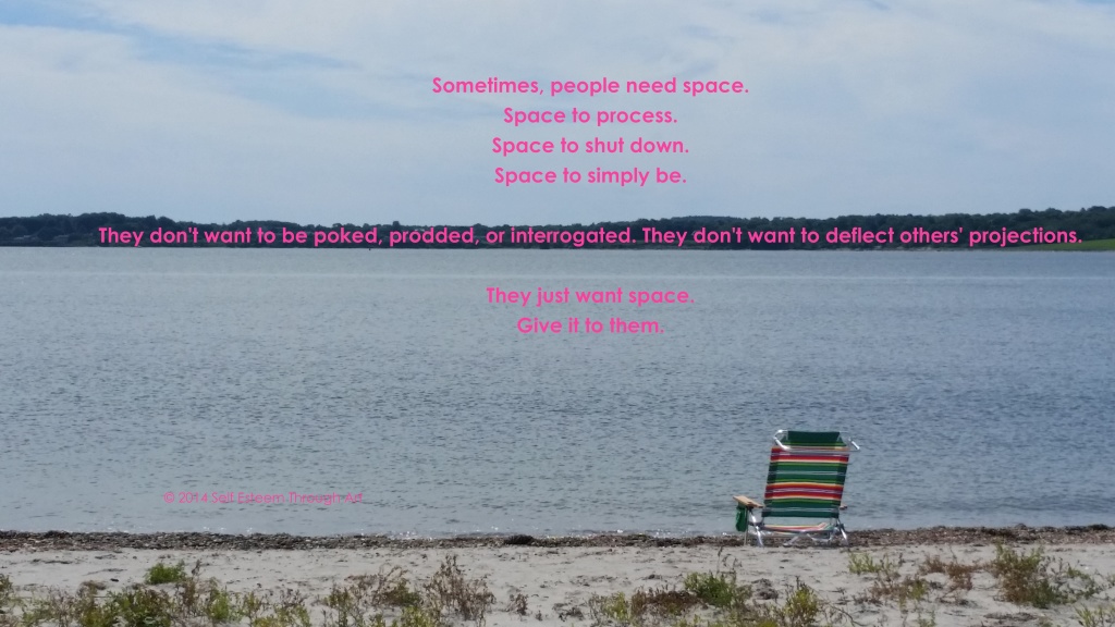 Some Thoughts on the Importance of Giving People Space - Jenn Pipe ...